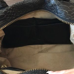 Botkier | Bags | Authentic Black Leather Gold Accent Botkier Purse ...